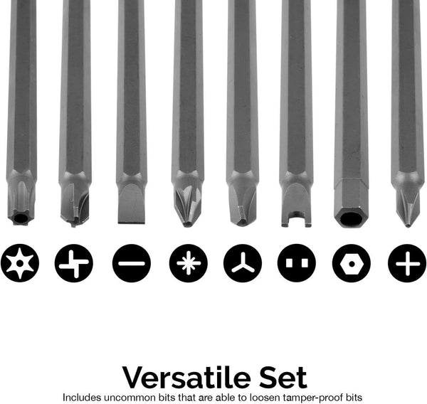 32 PC EXTRA LONG SCREWDRIVER BIT SET 150 MM LONG – ALL ABOUT TOOLS